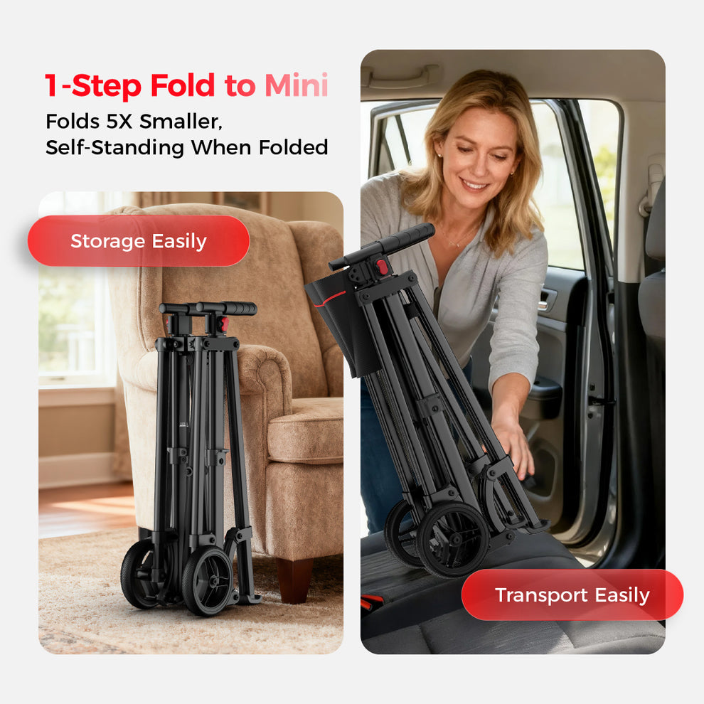 Compact Master Walker(2 Wheels) – Rolloy